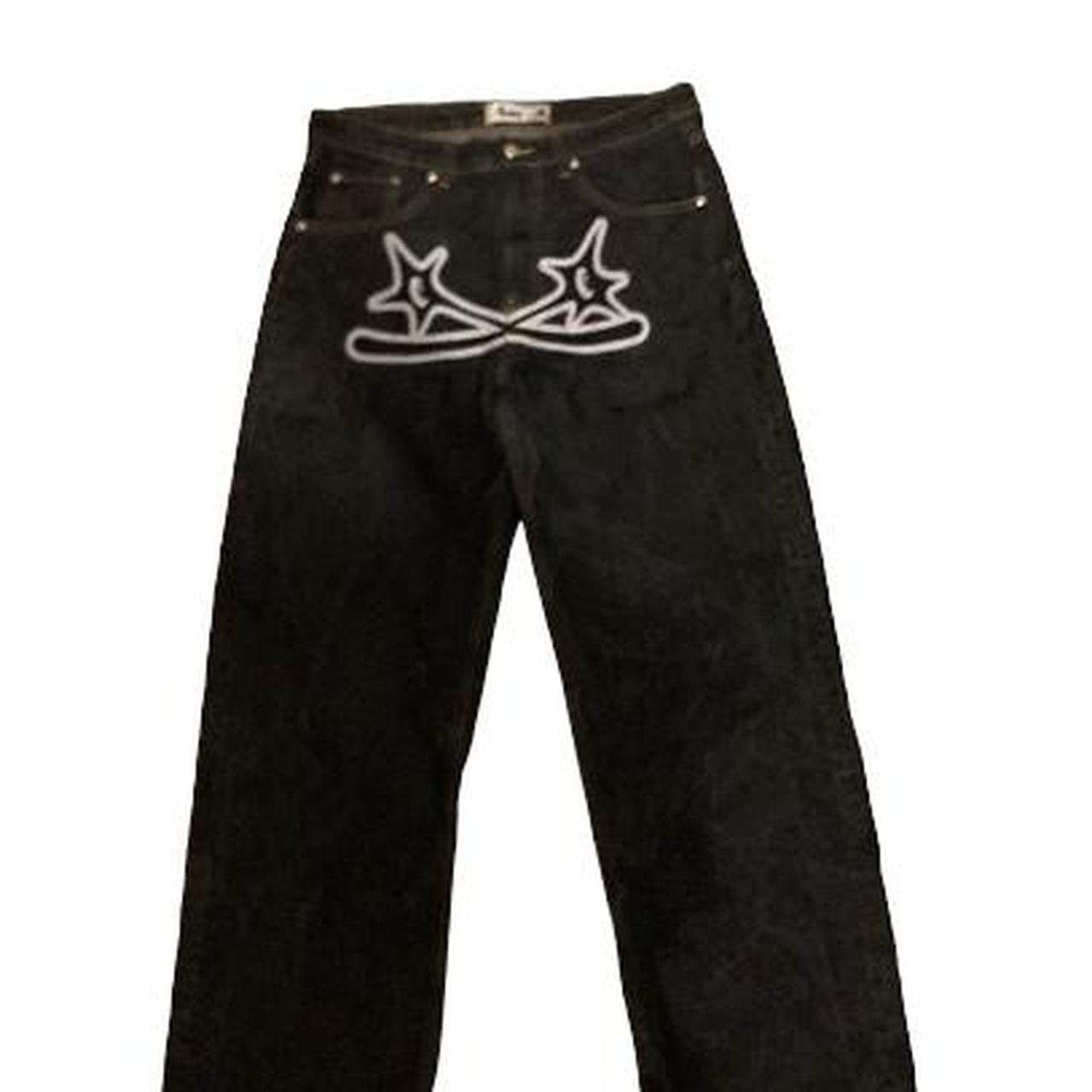 Protect ldn black jeans original colour way These... - Depop