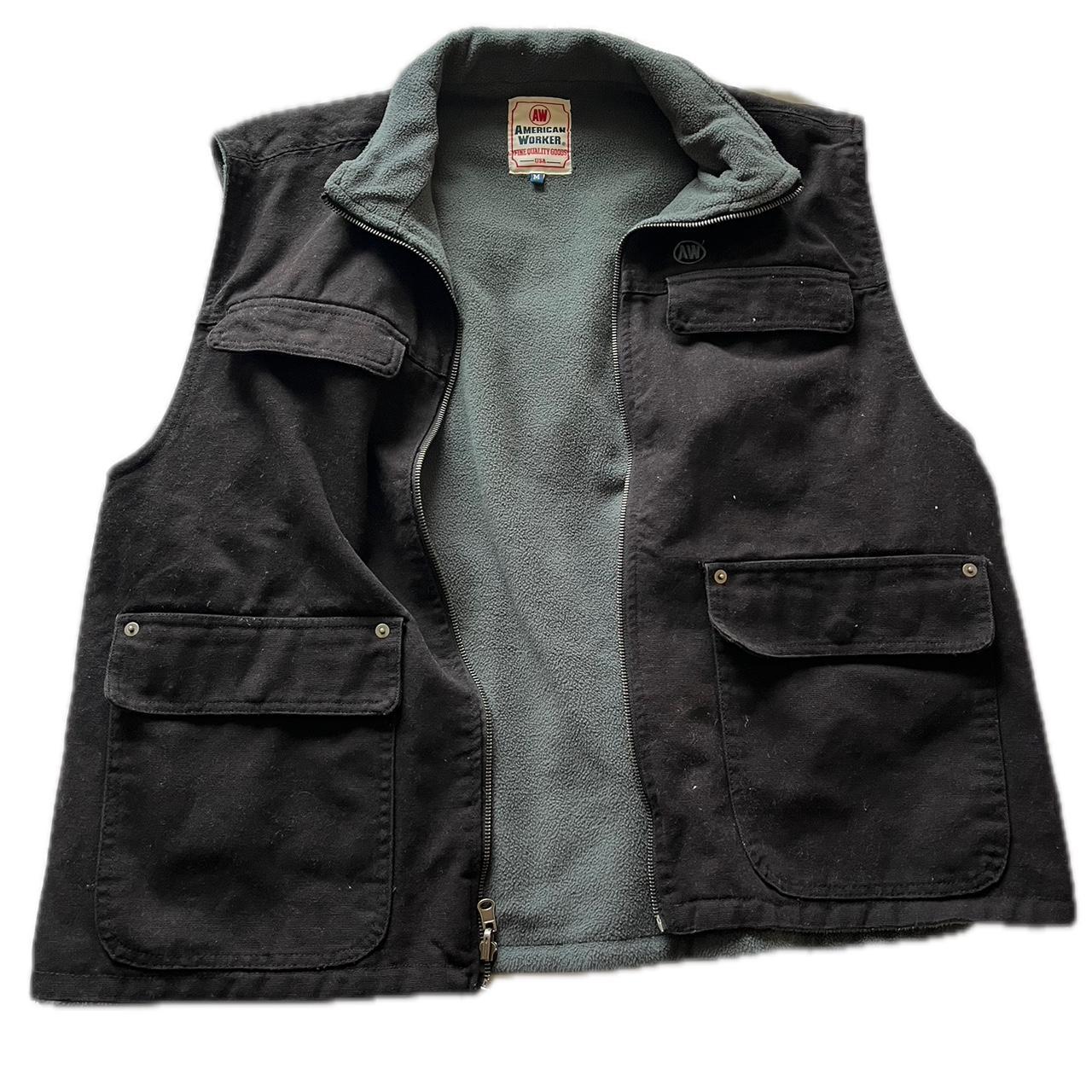 American Worker workman’s vest Size: Men’s... - Depop