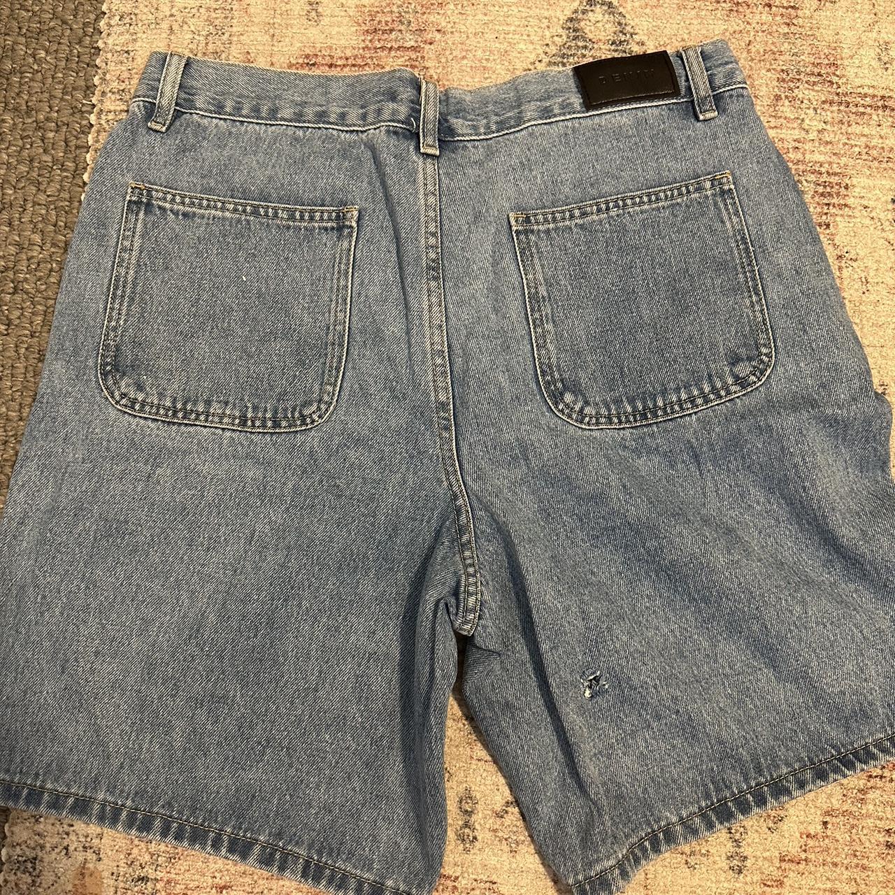 GLASSONS mid rise denim jorts Size 12 cuts on... - Depop