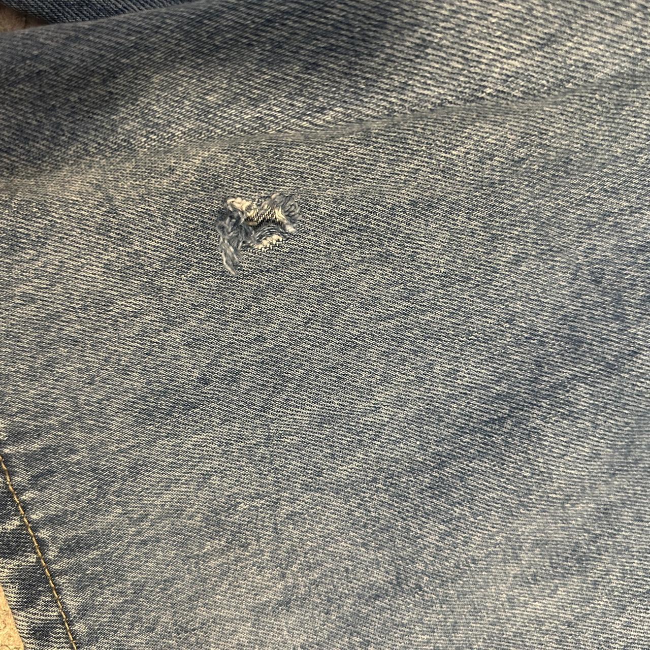 GLASSONS mid rise denim jorts Size 12 cuts on... - Depop