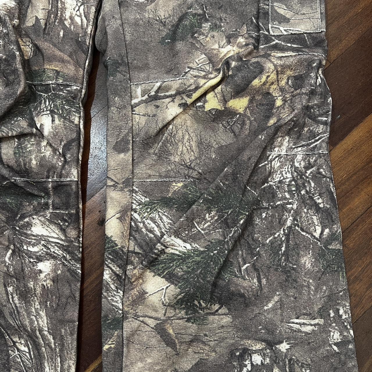 vintage style new realtree camo baggy loose wide leg... - Depop