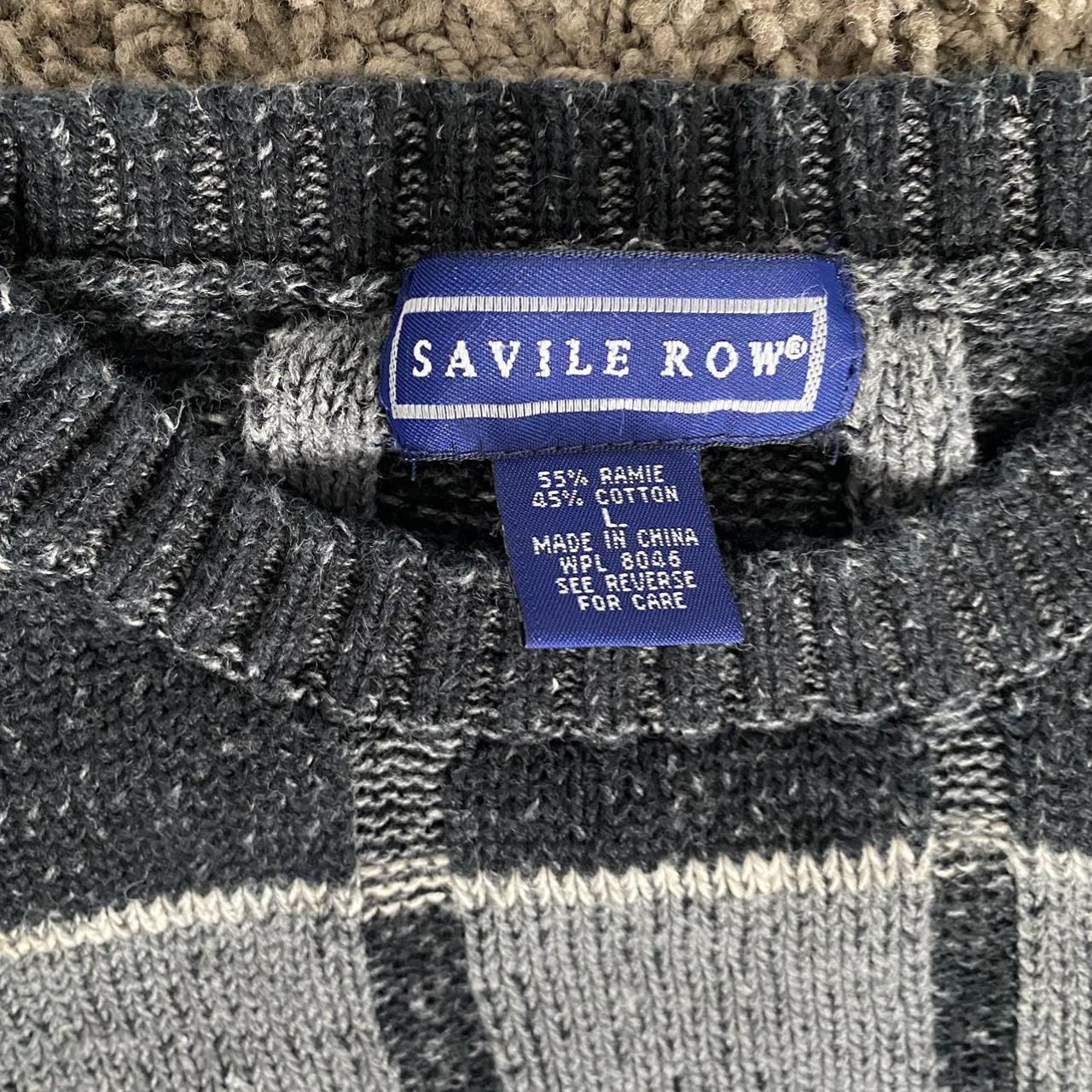 Saville row sweater Perfect color blocks for fall... - Depop