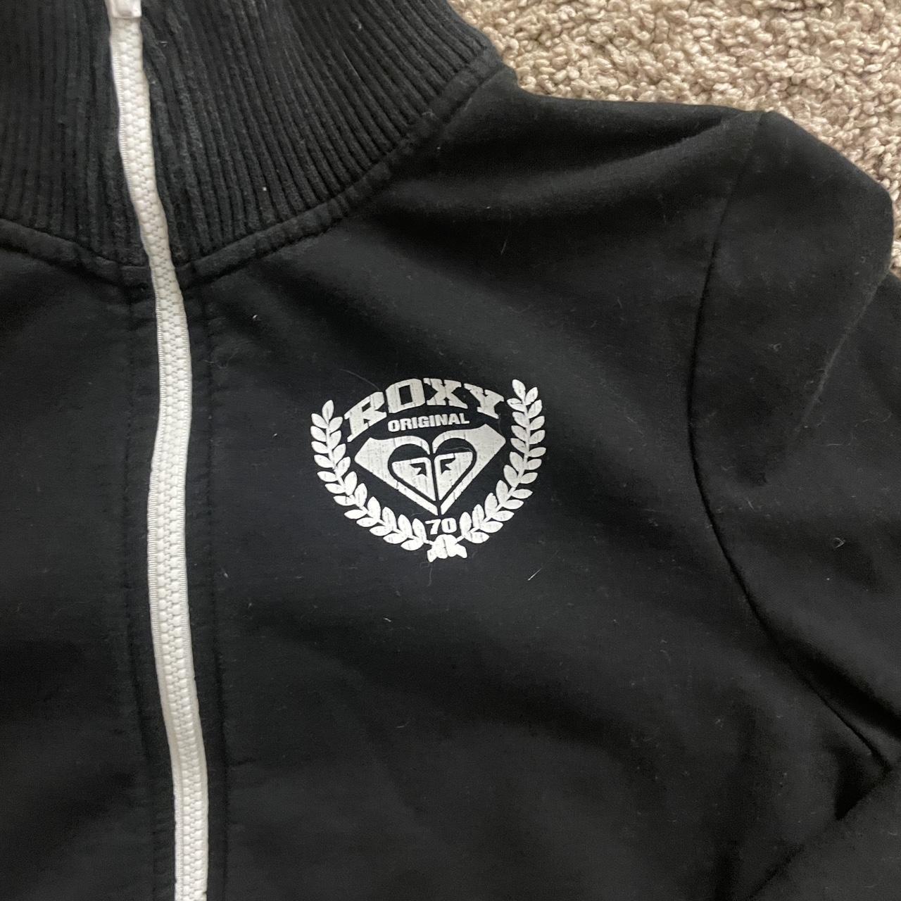 vintage roxy zip up size L #roxy #zip #vintage - Depop