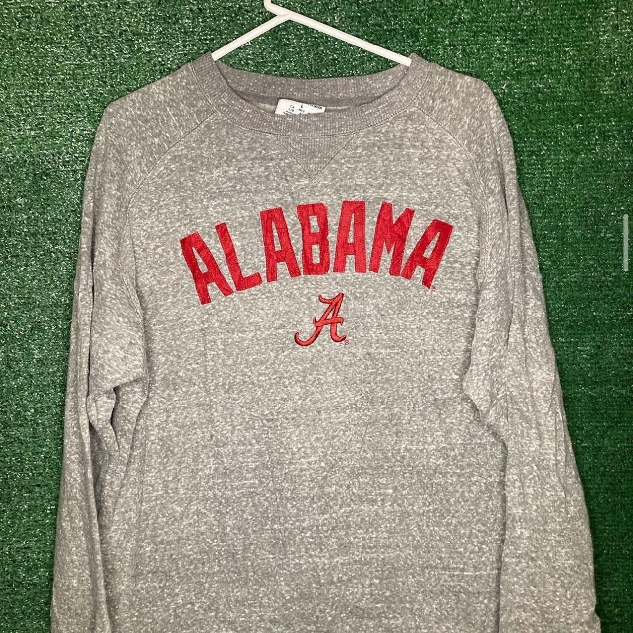 Alabama Football Crewneck (Size L) • • • • #college... - Depop