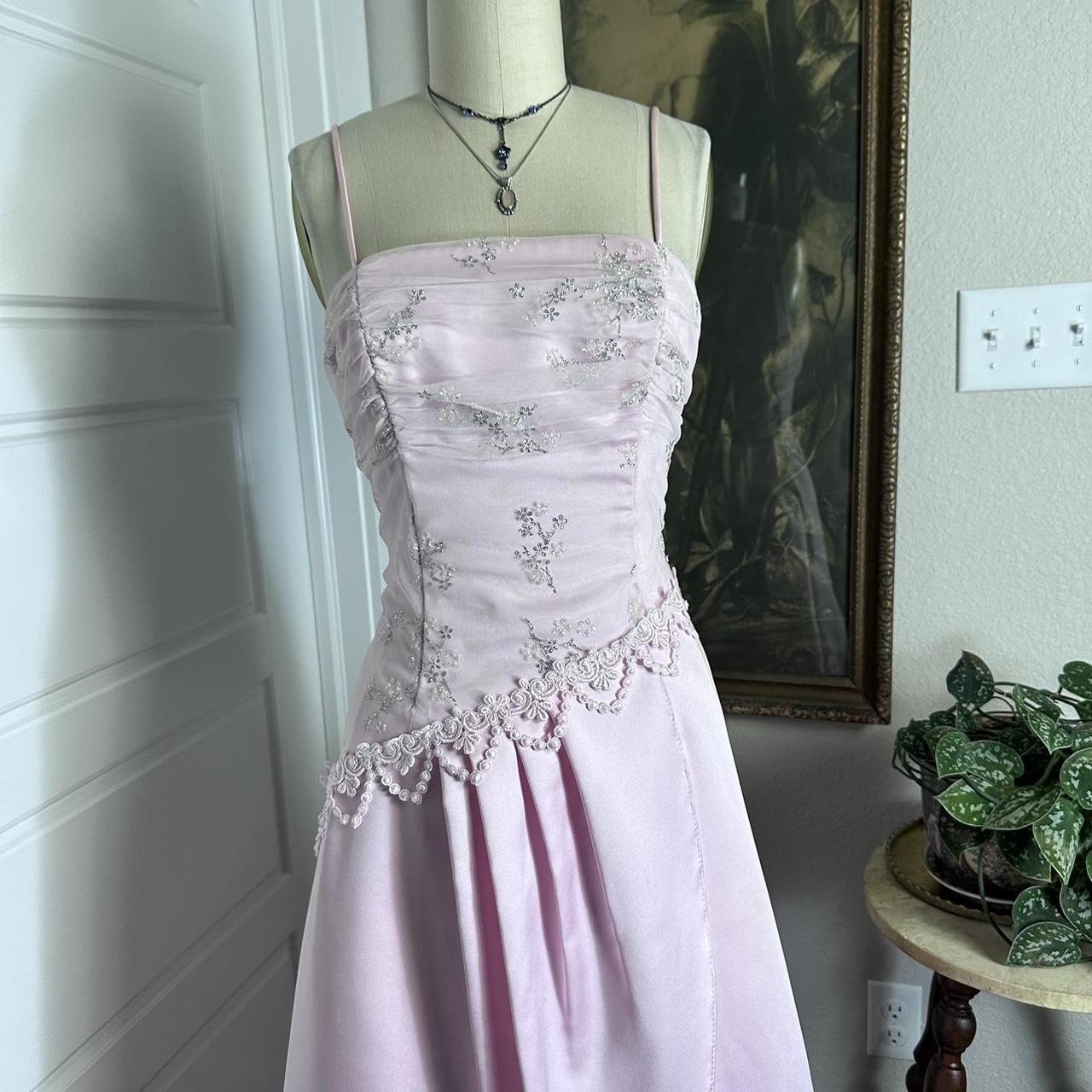 Vintage early 2000s formal prom dress, ball gown... | Depop