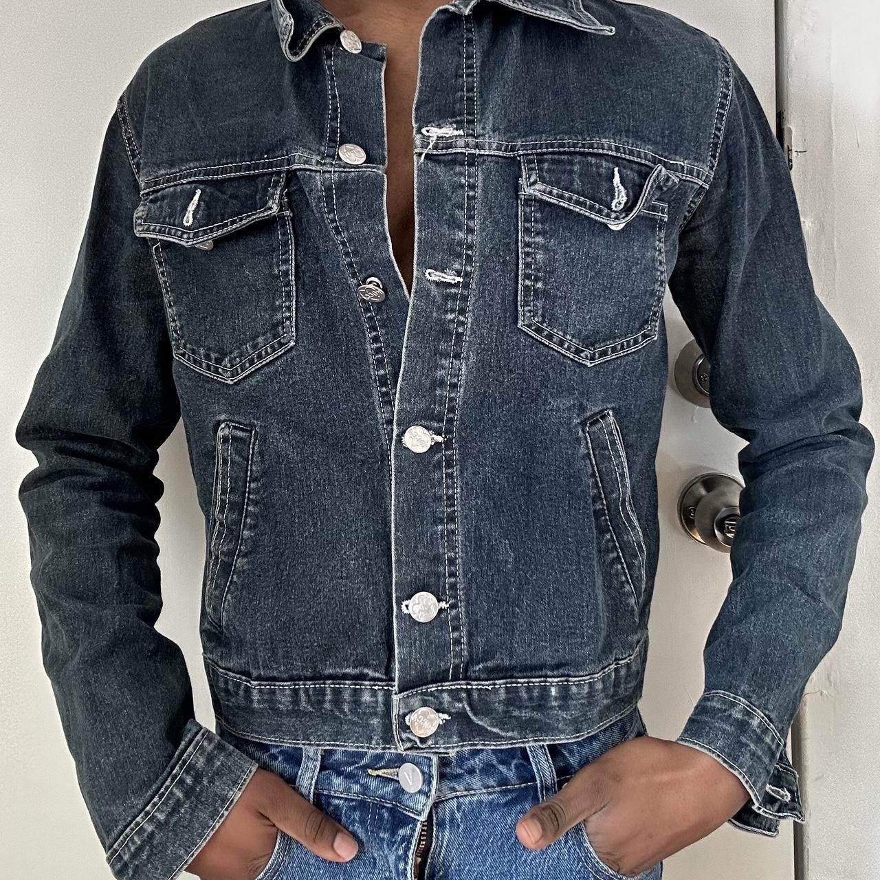 Slim Fit Denim Jacket - Depop