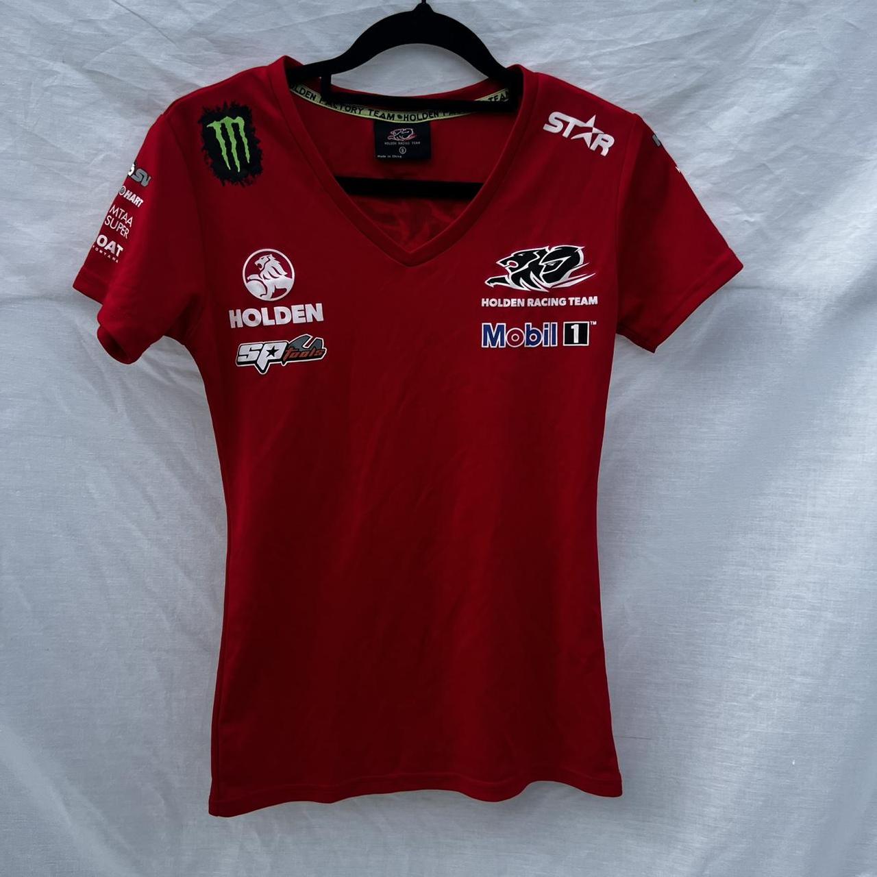 Red Holden Mobil 1 Racing T-shirt 🏎 Brand: Holden... | Depop