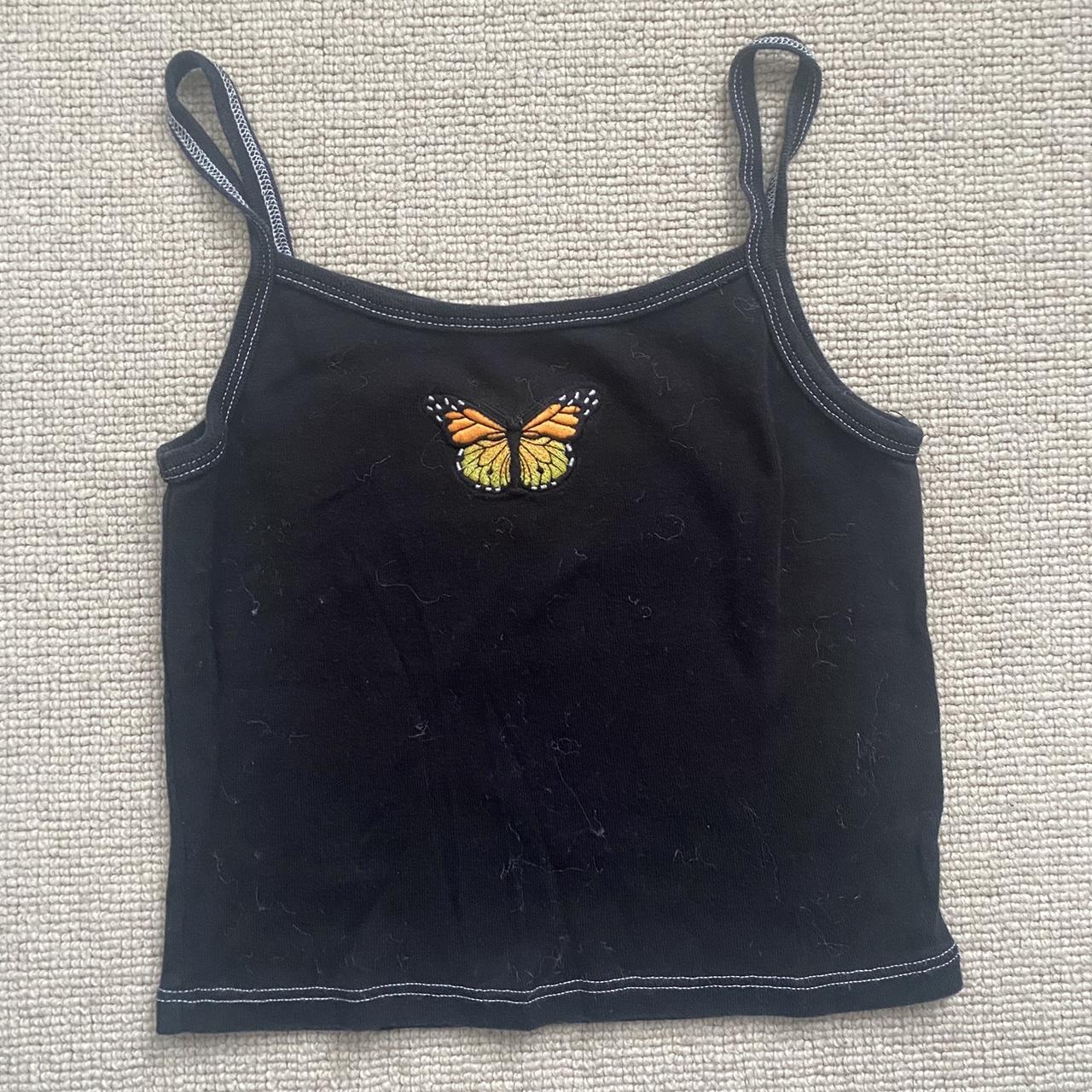 Cute Butterfly Brandy Melville Tank Top