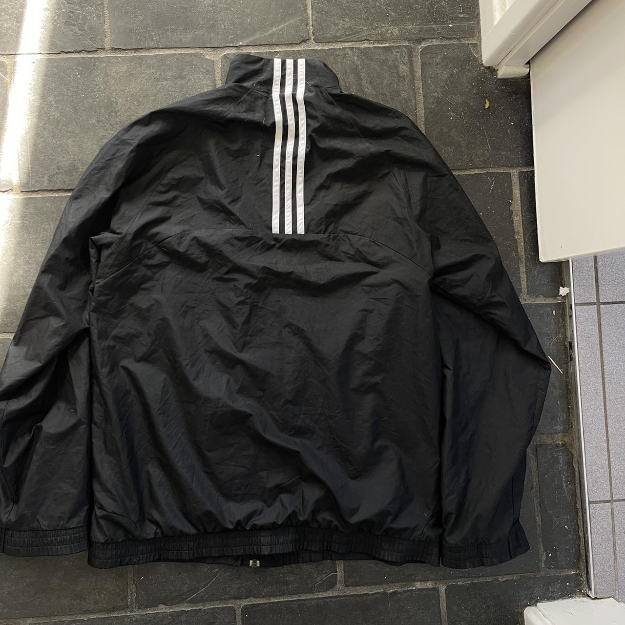 Vintage Adidas Spray Jacket, made boxy fit, size... - Depop