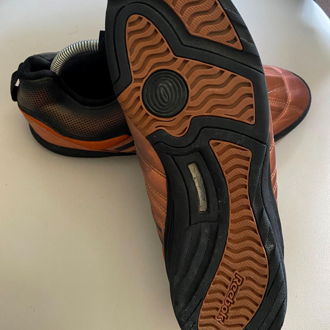 Stand out with these gold kicks Reebok US 9 27cm - Depop