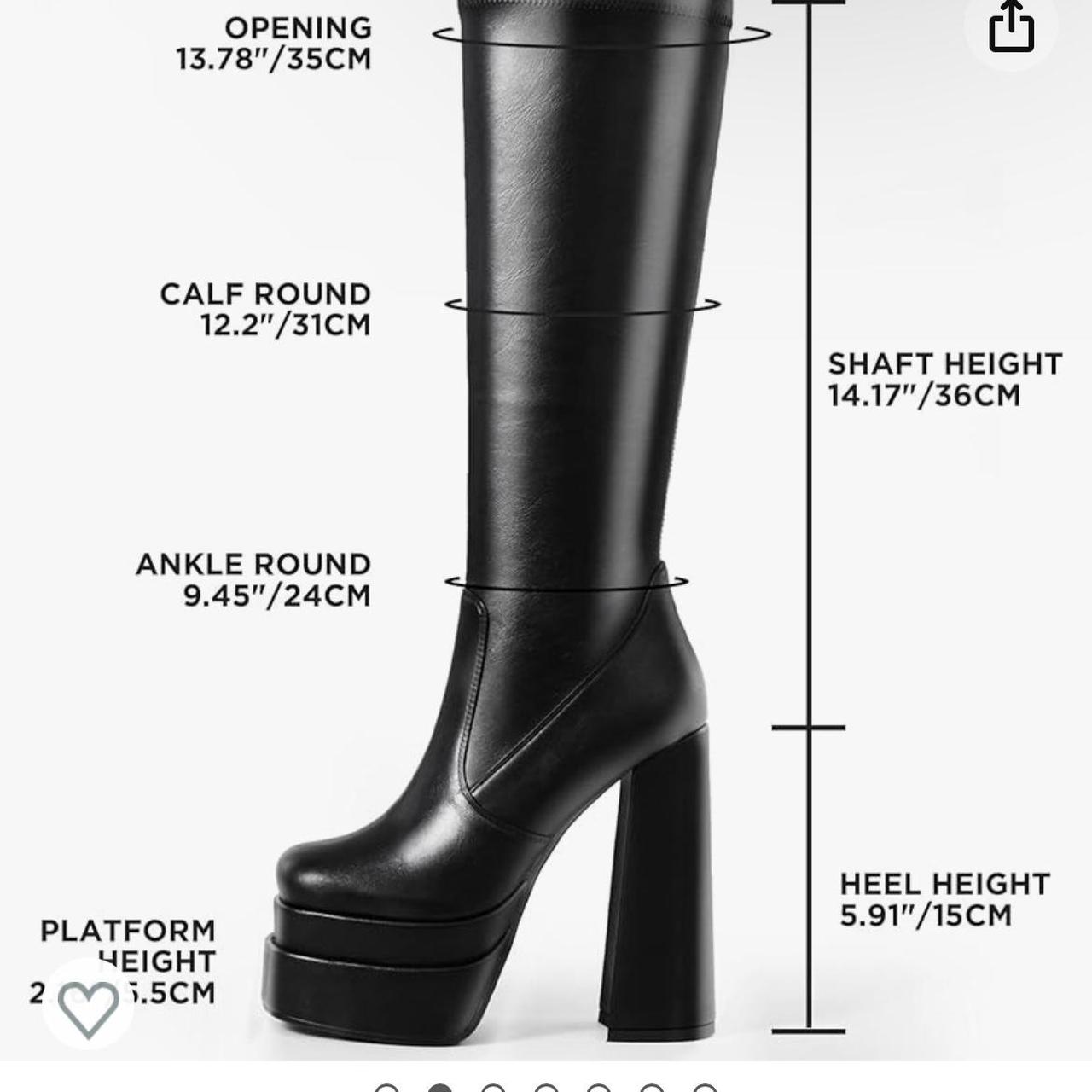 naked wolfe super comfy amazon platform heels, i... - Depop