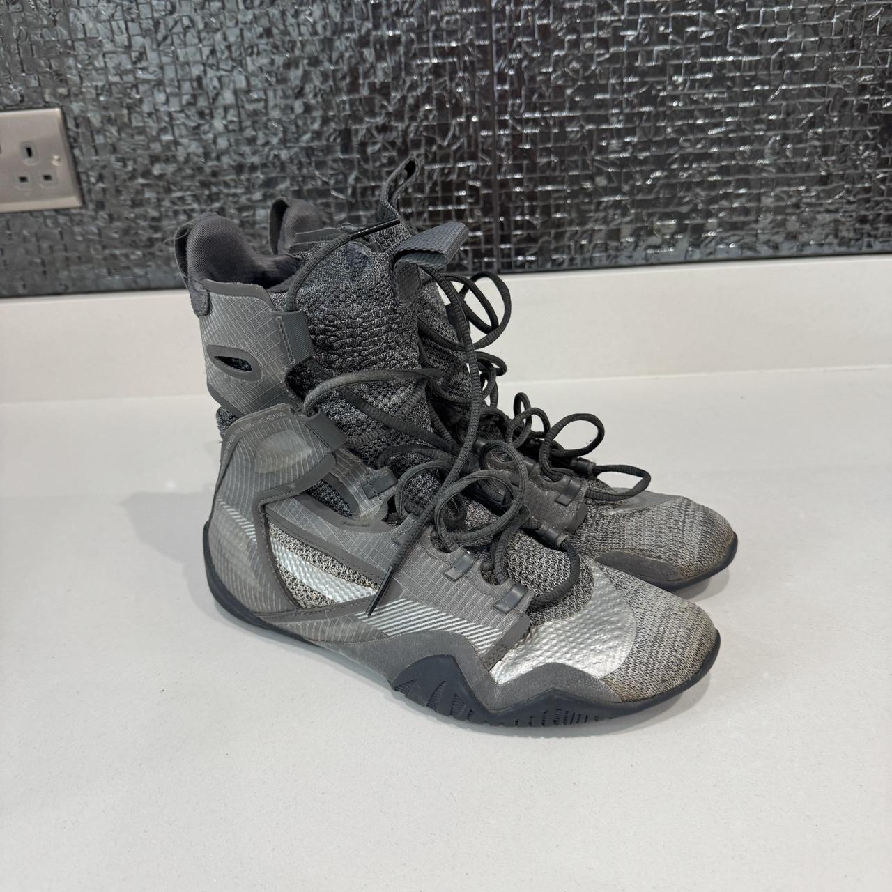 Nike HyperKO 2.0 Grey boxing shoes - 9.5uk Hardly... | Depop