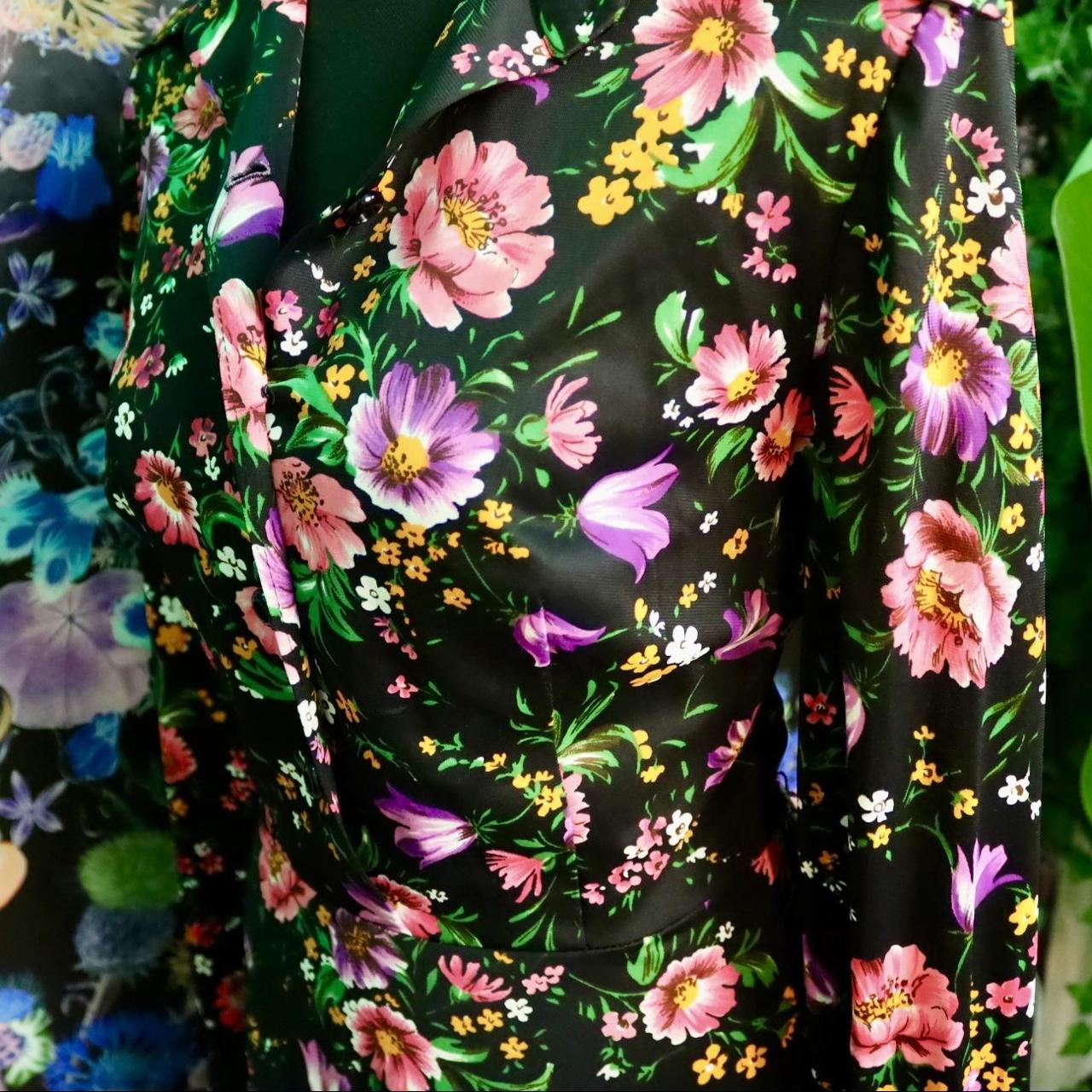 A beautiful floral dream! This custom floral dress... - Depop