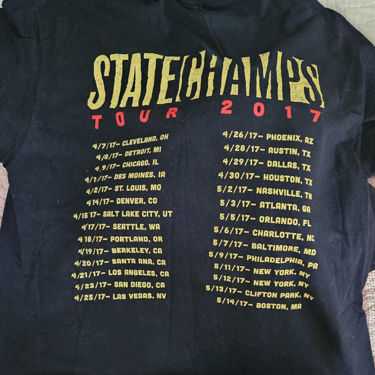 State Champs 2017 tour shirt #statechamps - Depop
