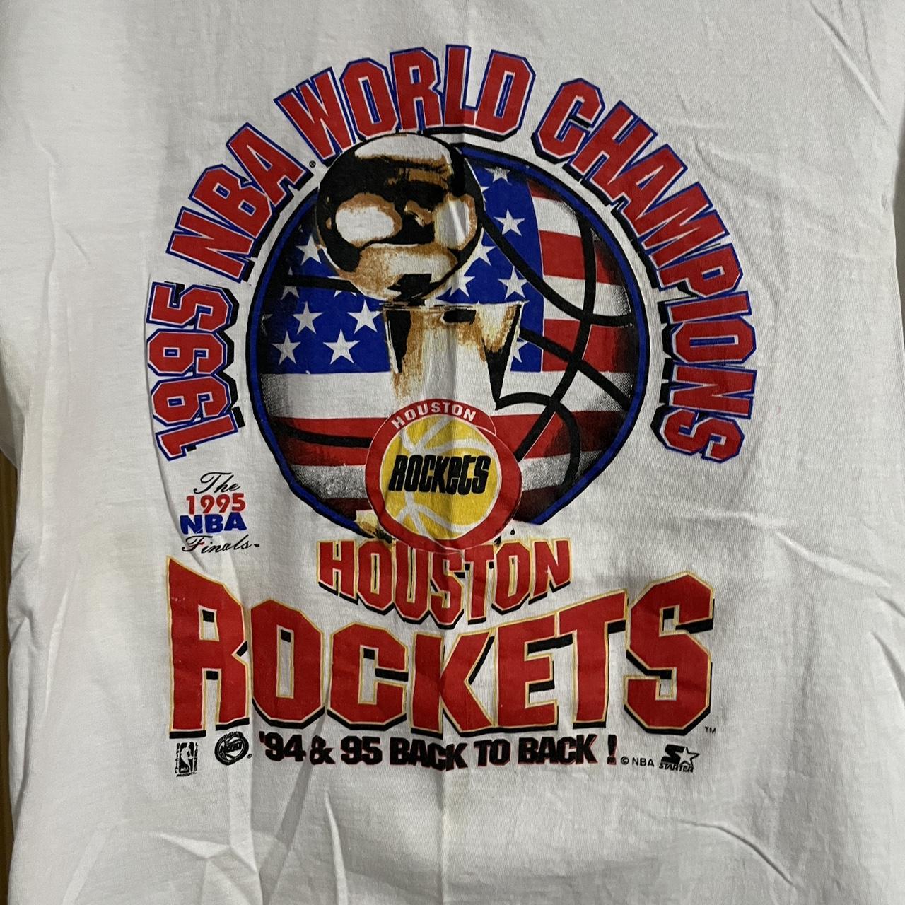 Houston Rockets 1995 NBA World Champions... - Depop