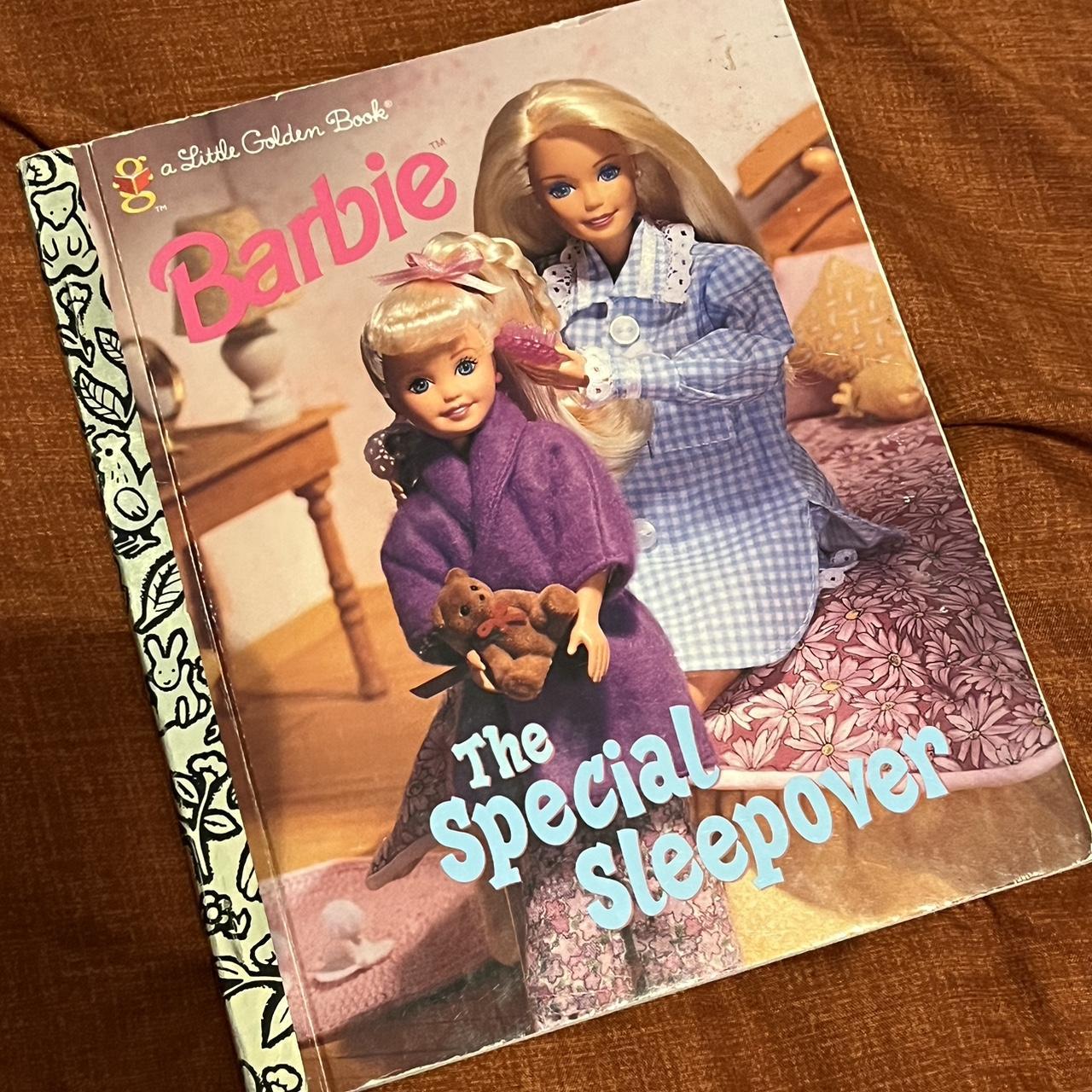 Vintage a little golden book Barbie book. Book has... - Depop