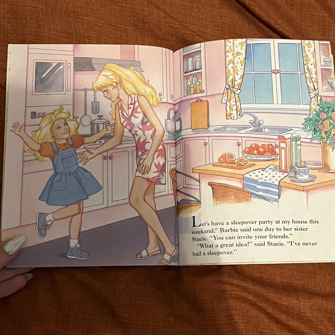 Vintage a little golden book Barbie book. Book has... - Depop