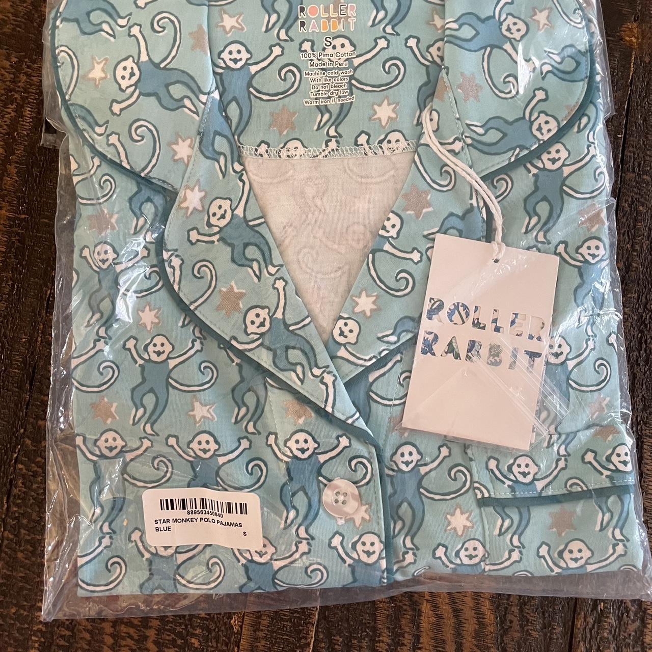 Roller Rabbit star monkey short sleeve... - Depop