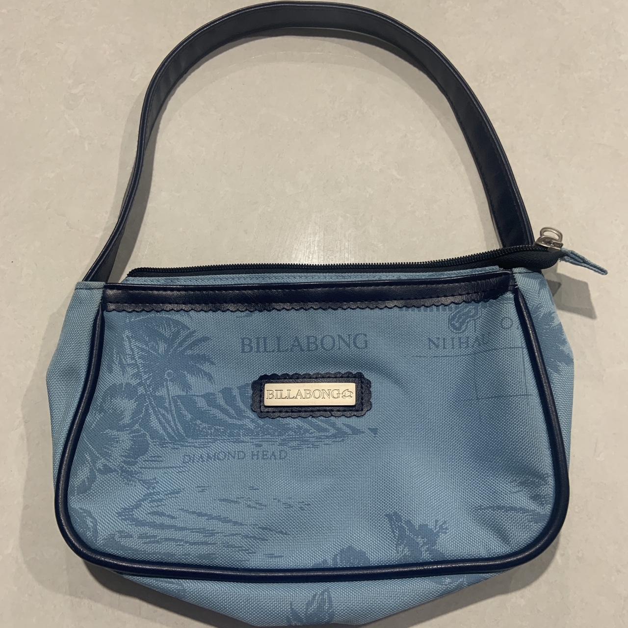 Small blue billabong bag - Depop