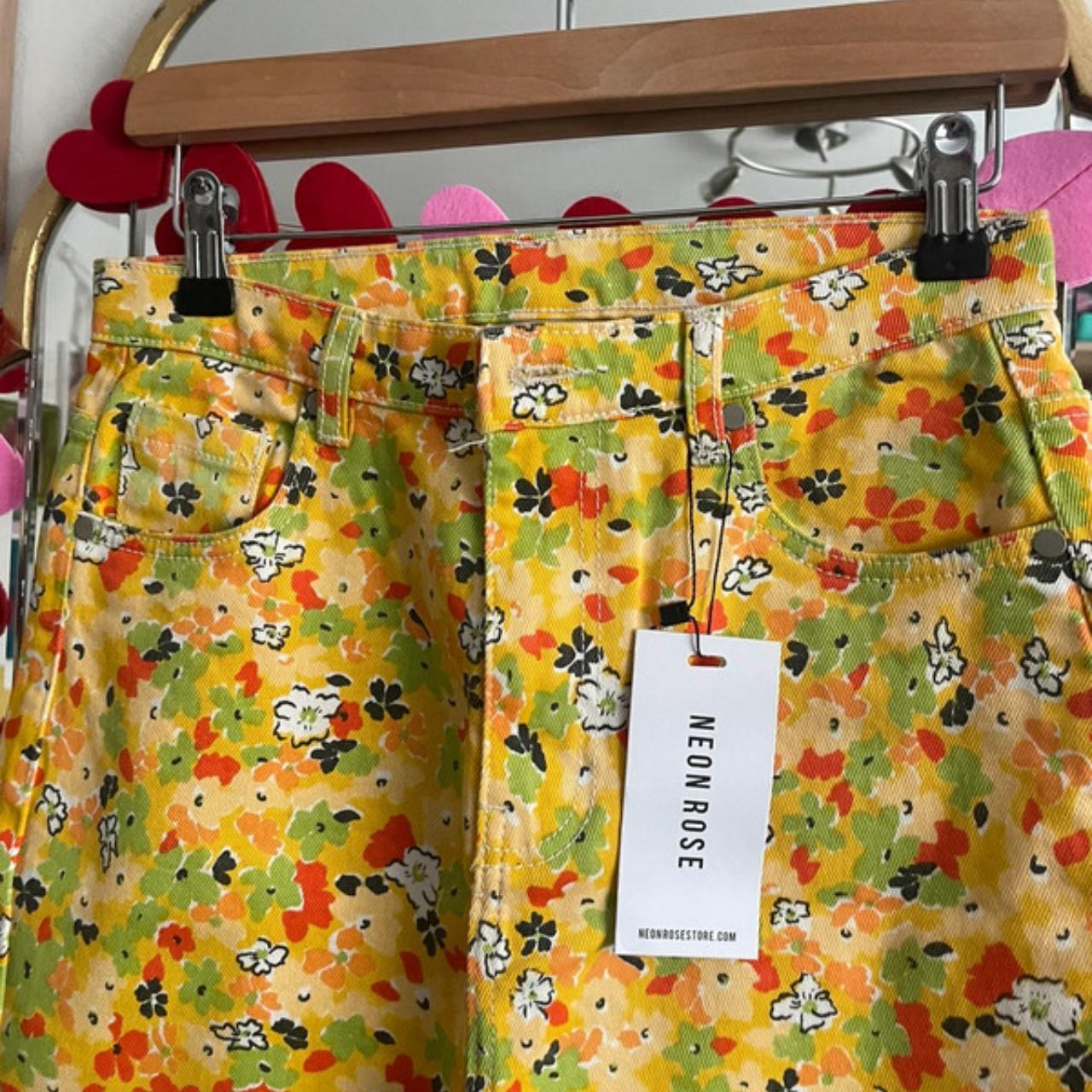 Brand new with tags, Neon rose via ASOS, bright... - Depop
