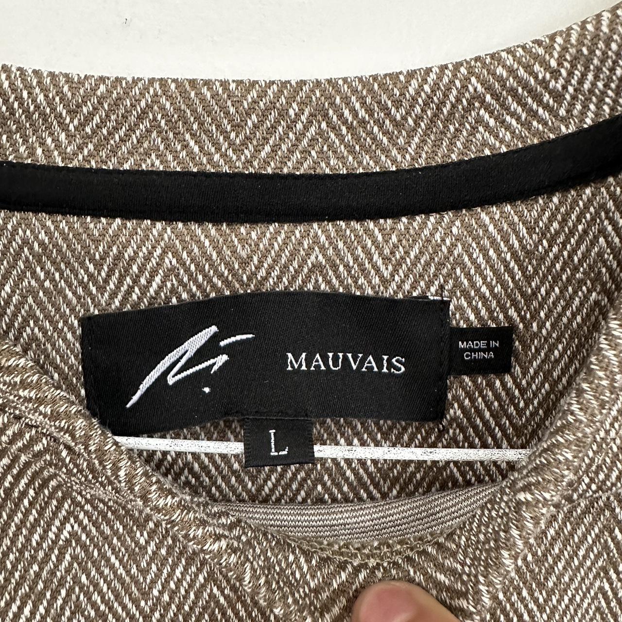 Khaki Zig Zag Tee Slim fit Premium textured zig zag... - Depop