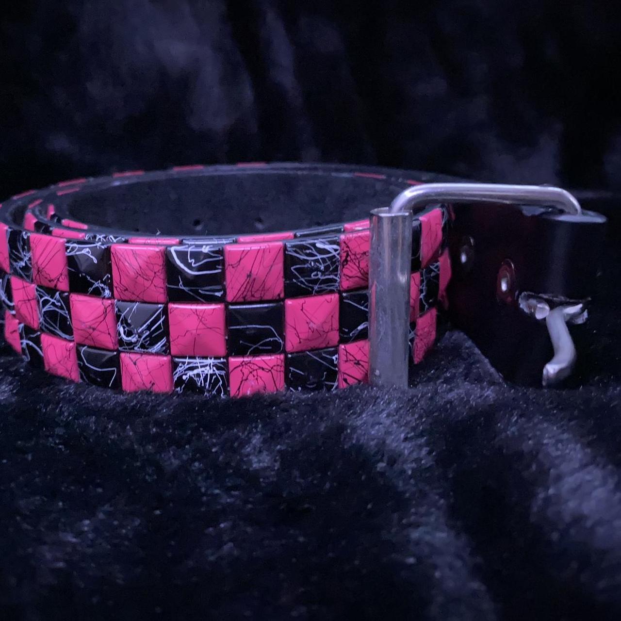 Studded emo/scene belt Wore it once and has been... - Depop