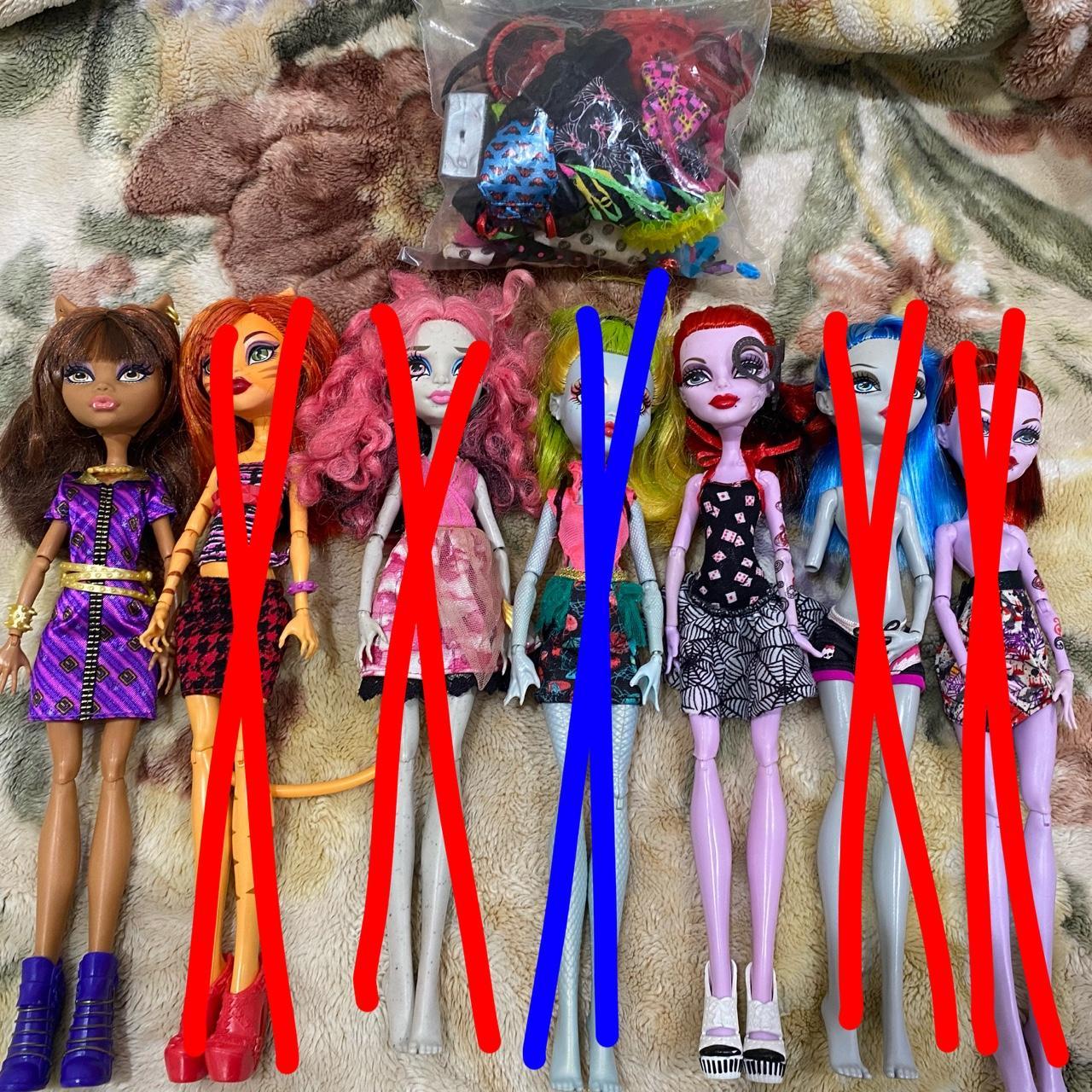 Includes all of the dolls I currently have up for... - Depop