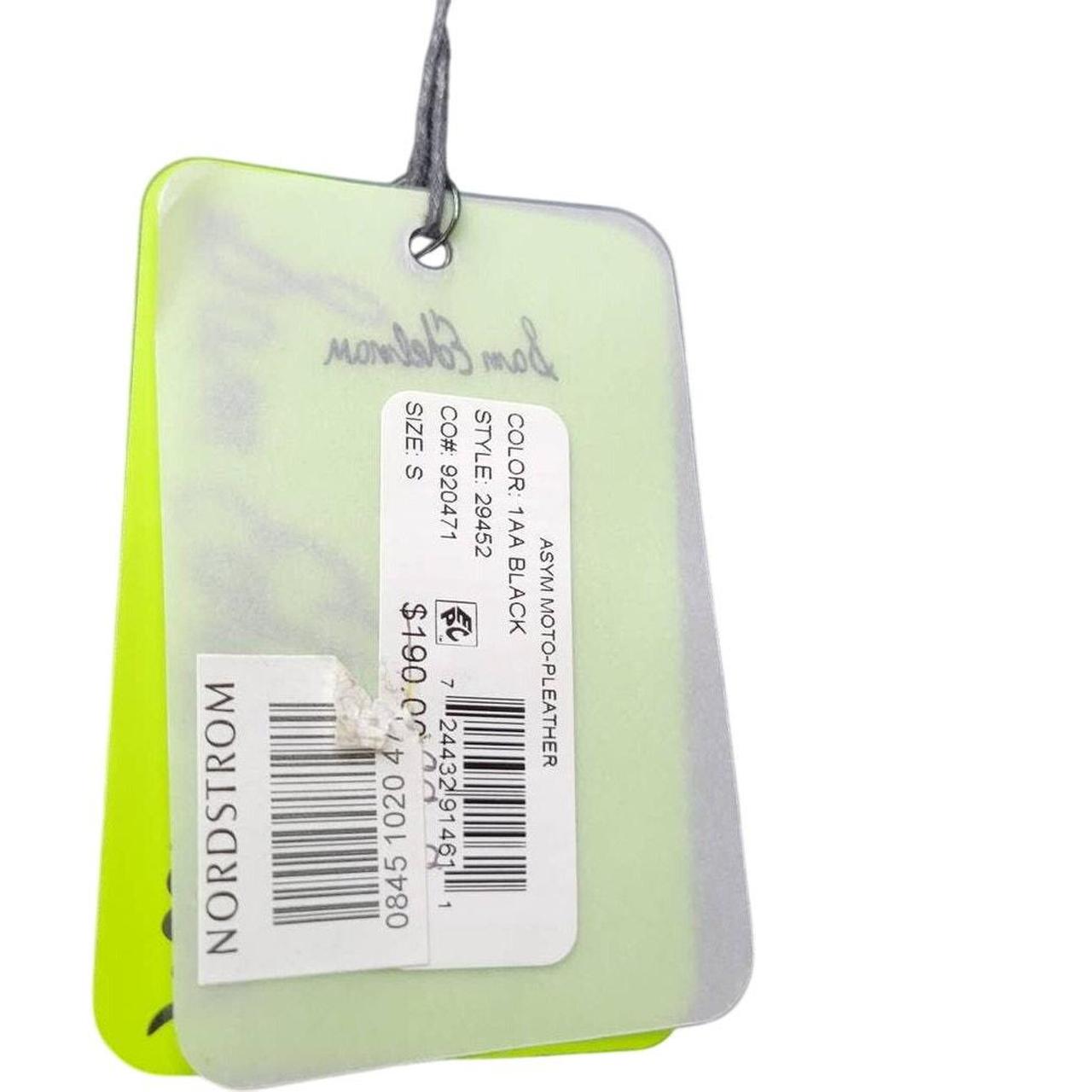 MOTO-PLEATHER Sam Edelman Front asymmetrical zip... | Depop