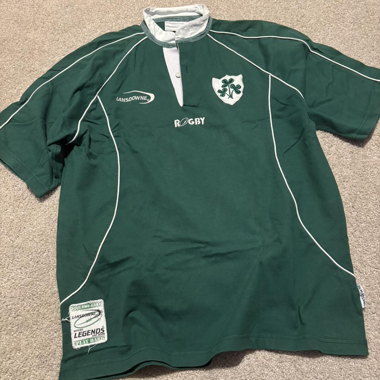 Vintage Irish Rugby Shirt Jersey Really Cool piece... | Depop