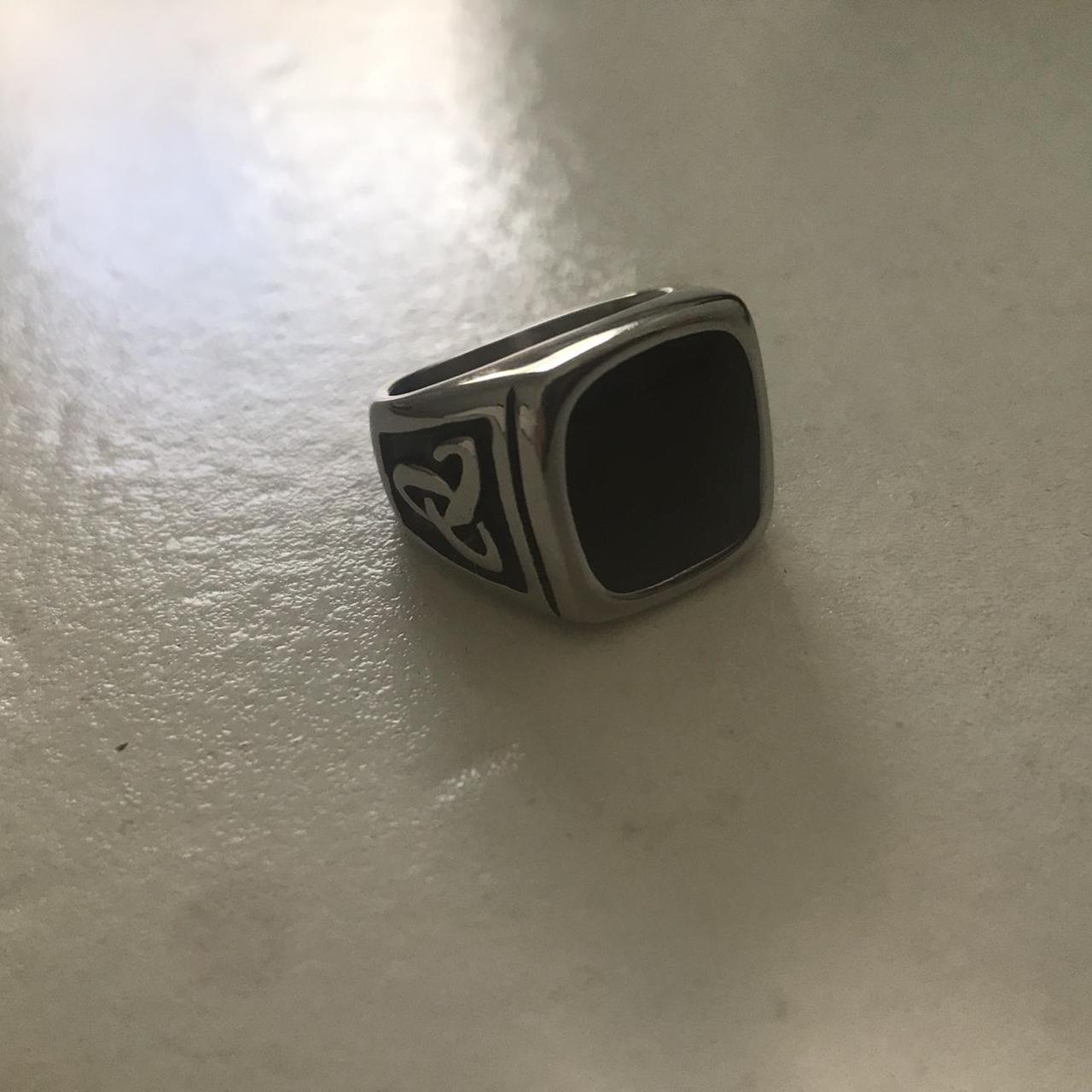 Price firm:) mens ring:) - Depop