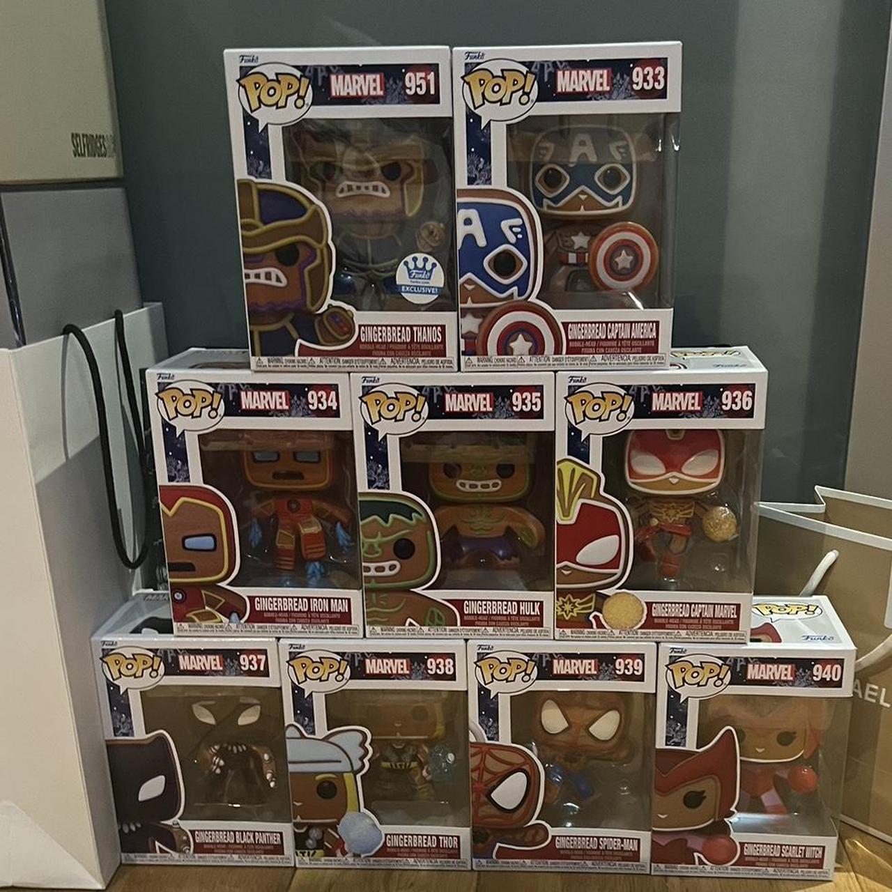 The entire 2021 Marvel Christmas gingerbread... - Depop
