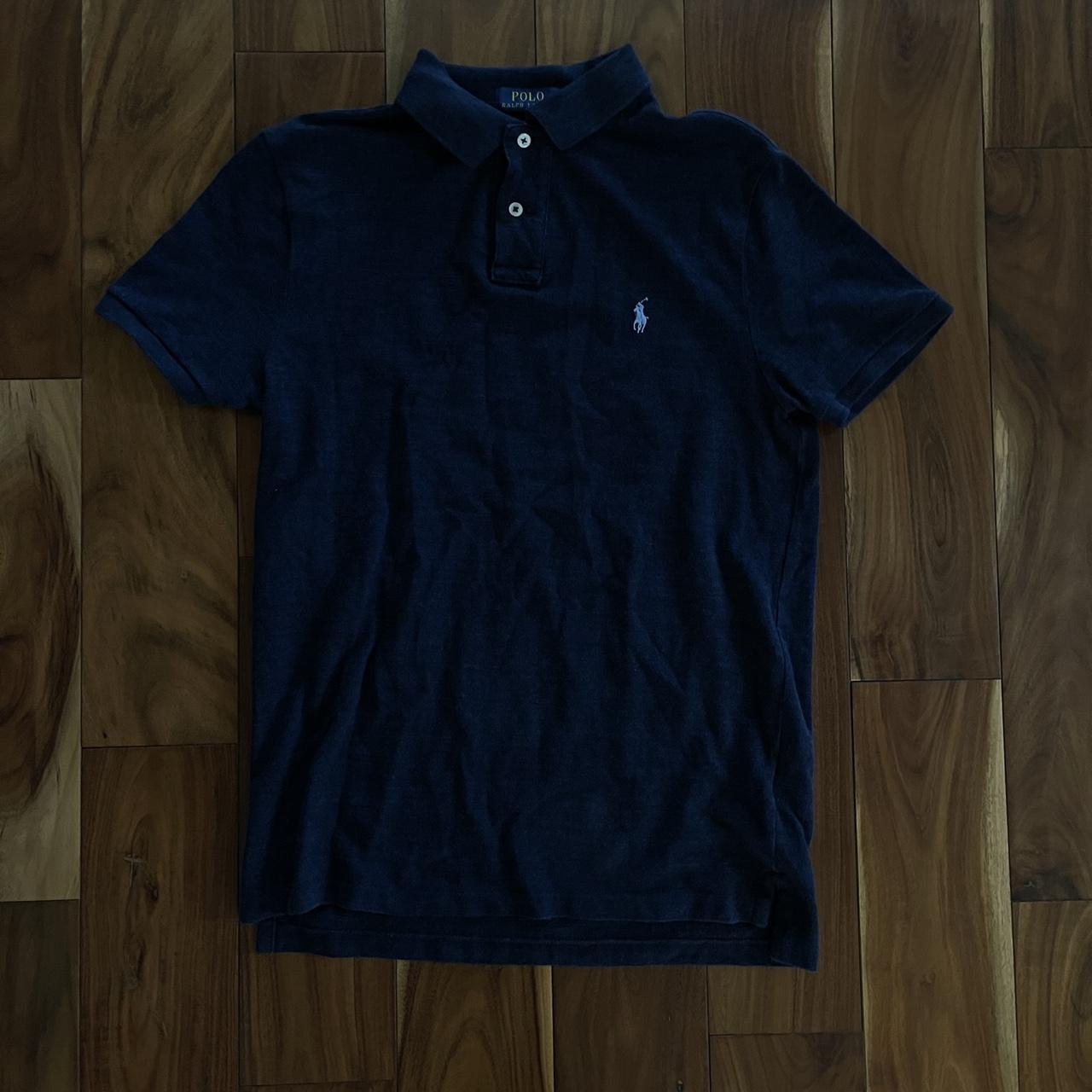Navy Blue Polo Ralph Lauren Polo - Depop