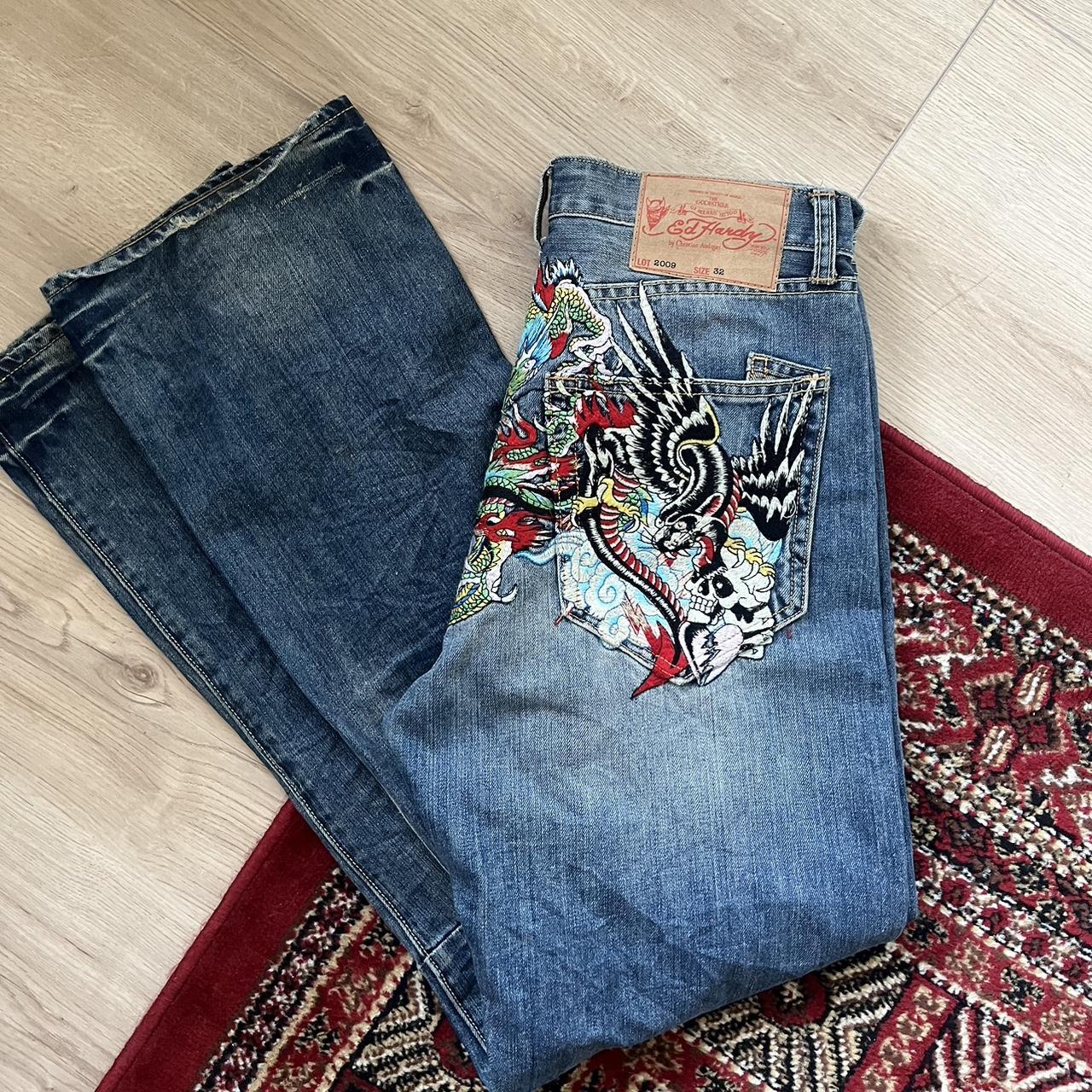 Ed Hardy Women's Jeans | Depop