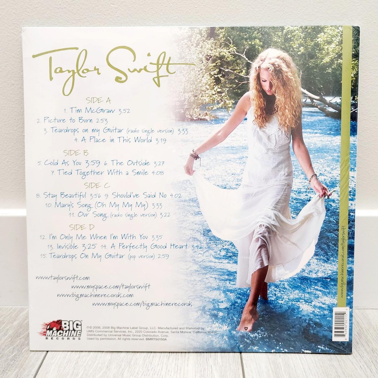 Taylor Swift Self Titled Debut Album 2LP Vinyl New,... - Depop