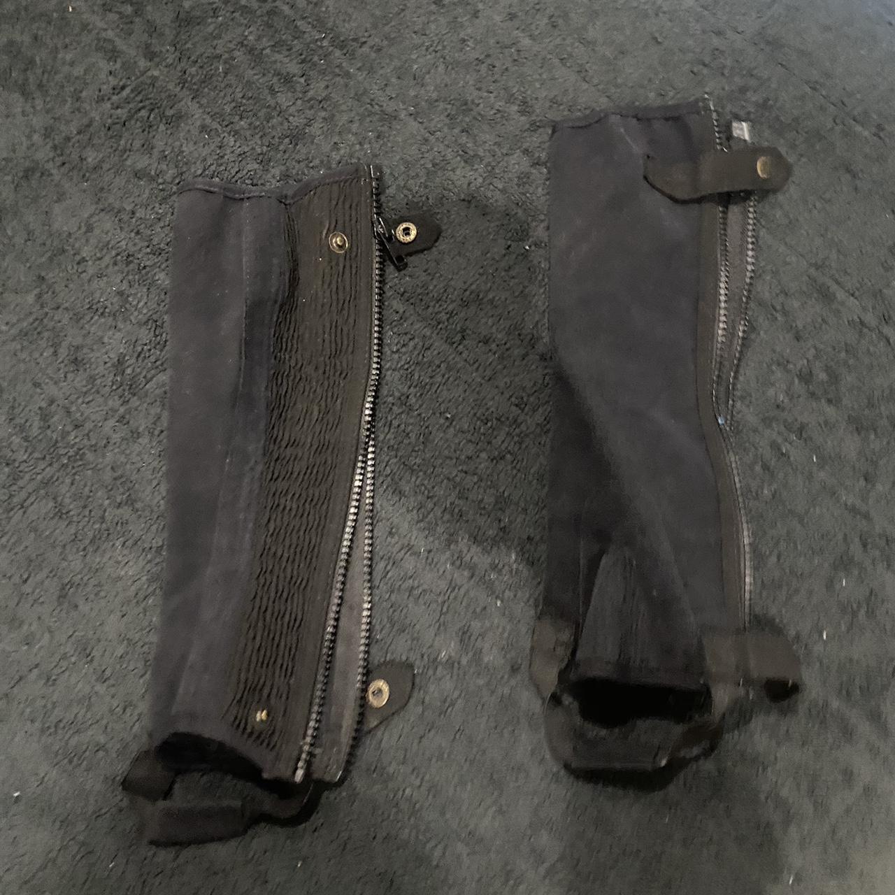 Horse riding half chaps Size small Perfect... | Depop