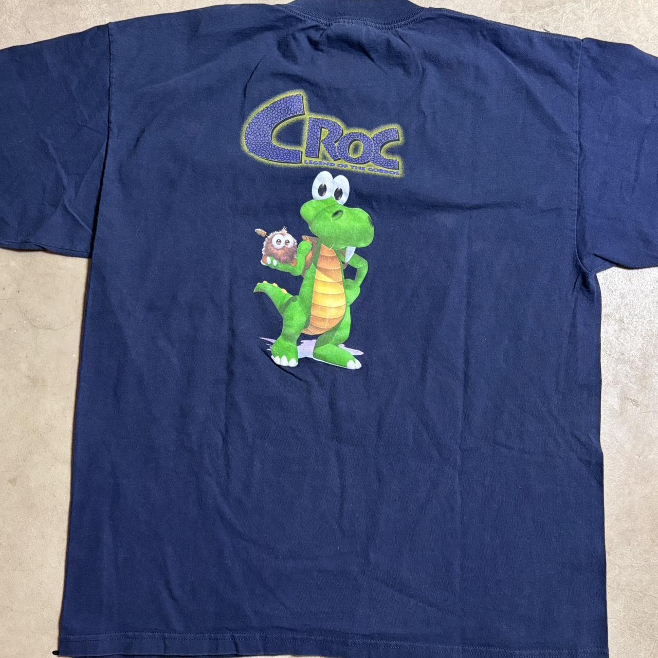 vintage croc legend of the gobbos ps1 game promo... | Depop