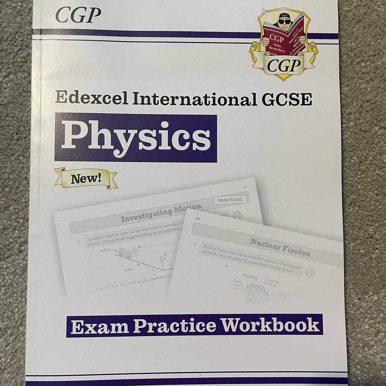 CGP International GCSE Physics Workbook -never used... - Depop