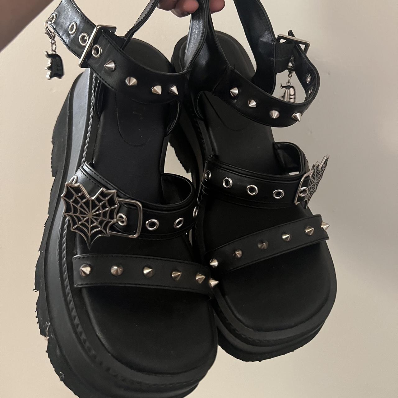 Demonia Platform Sandals Shaker 13 - Depop