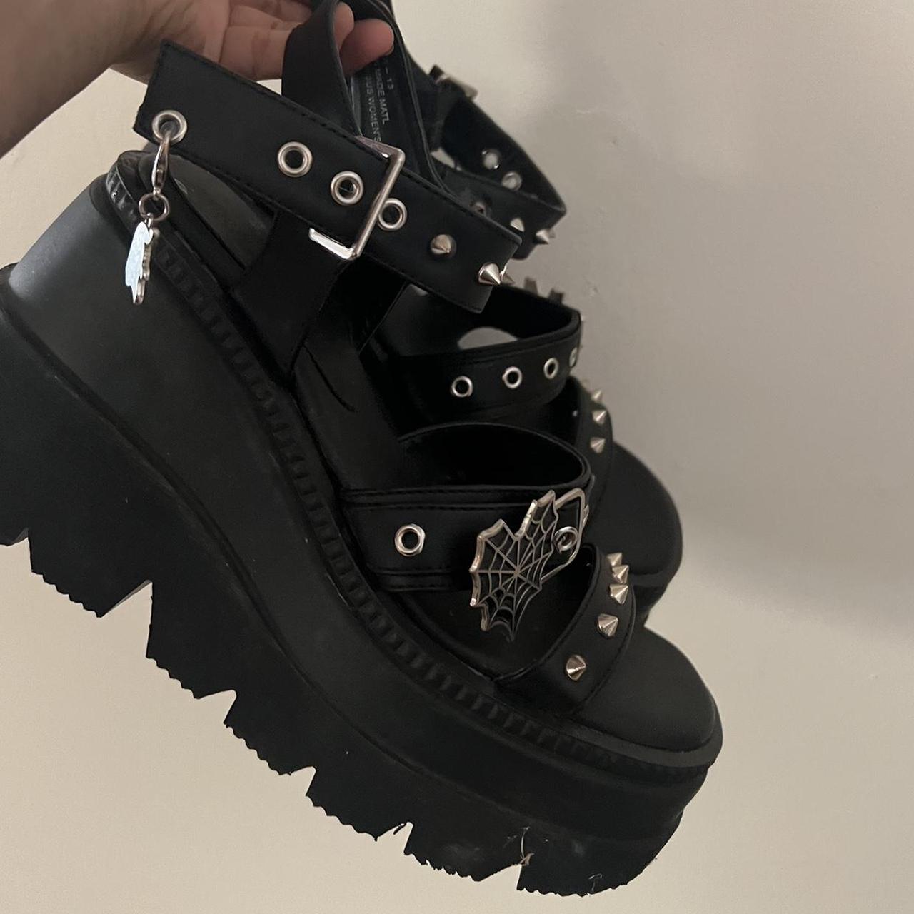 Demonia Platform Sandals Shaker 13 - Depop