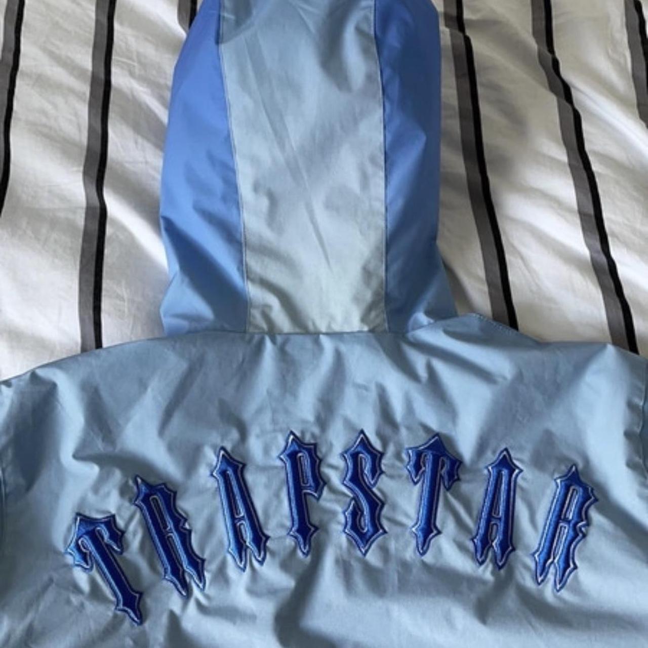 Light blue Trapstar Windbreaker - Depop