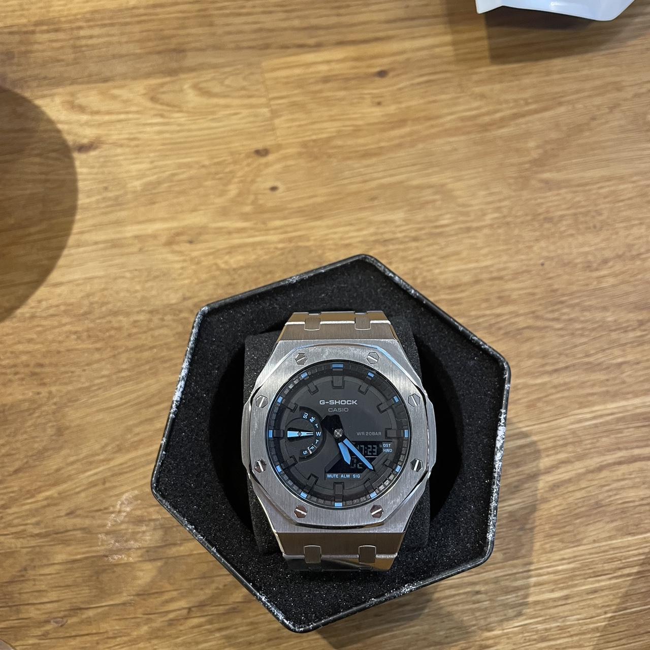Casioak g-shock ga-2100 mod Barely used Minimal... - Depop