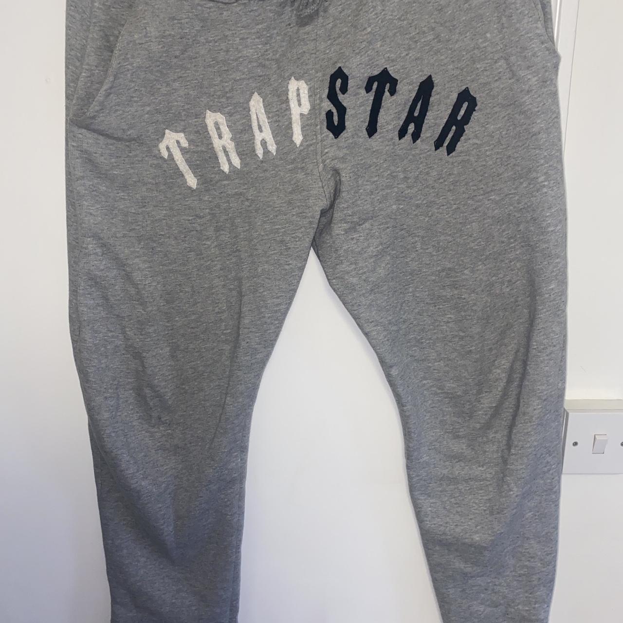 “RARE” Trapstar irongate arch chenille hoodie... - Depop