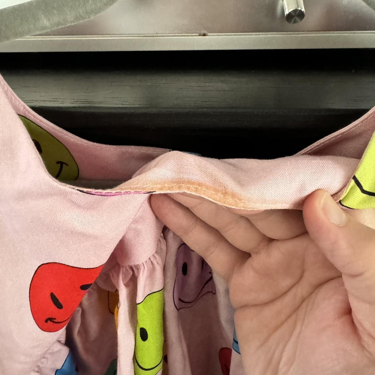 Nettle Studios Smiley Dress, Size OS Bust: 23” pit... | Depop