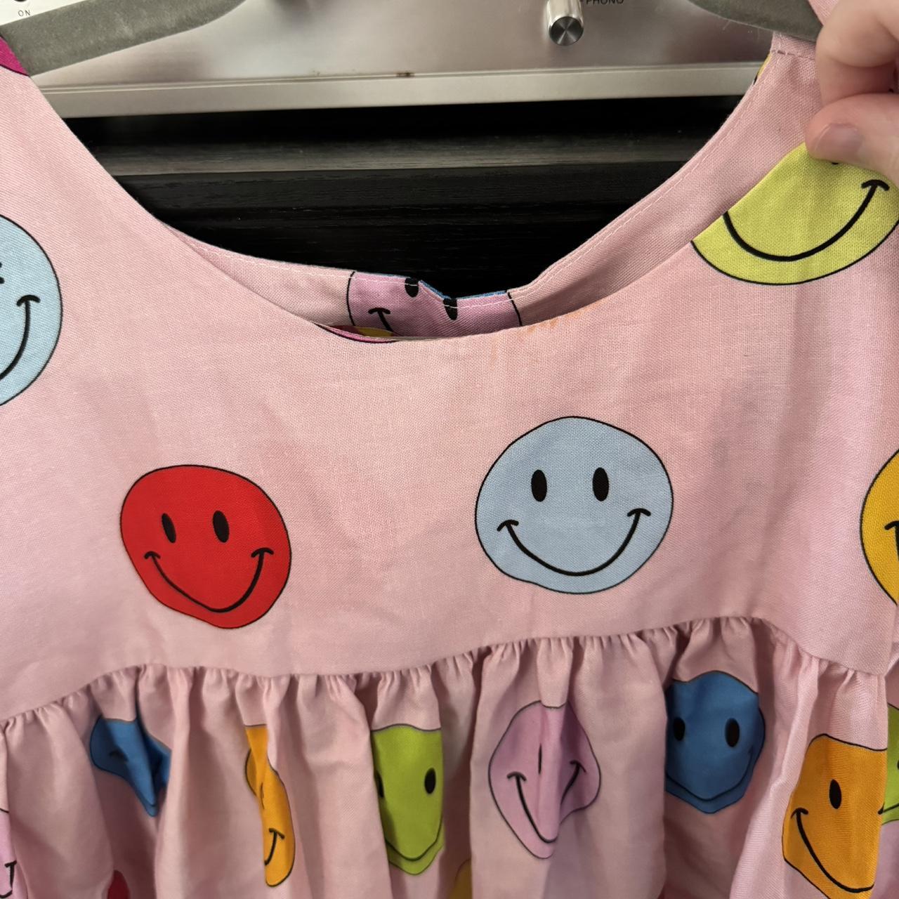 Nettle Studios Smiley Dress, Size OS Bust: 23” pit... | Depop