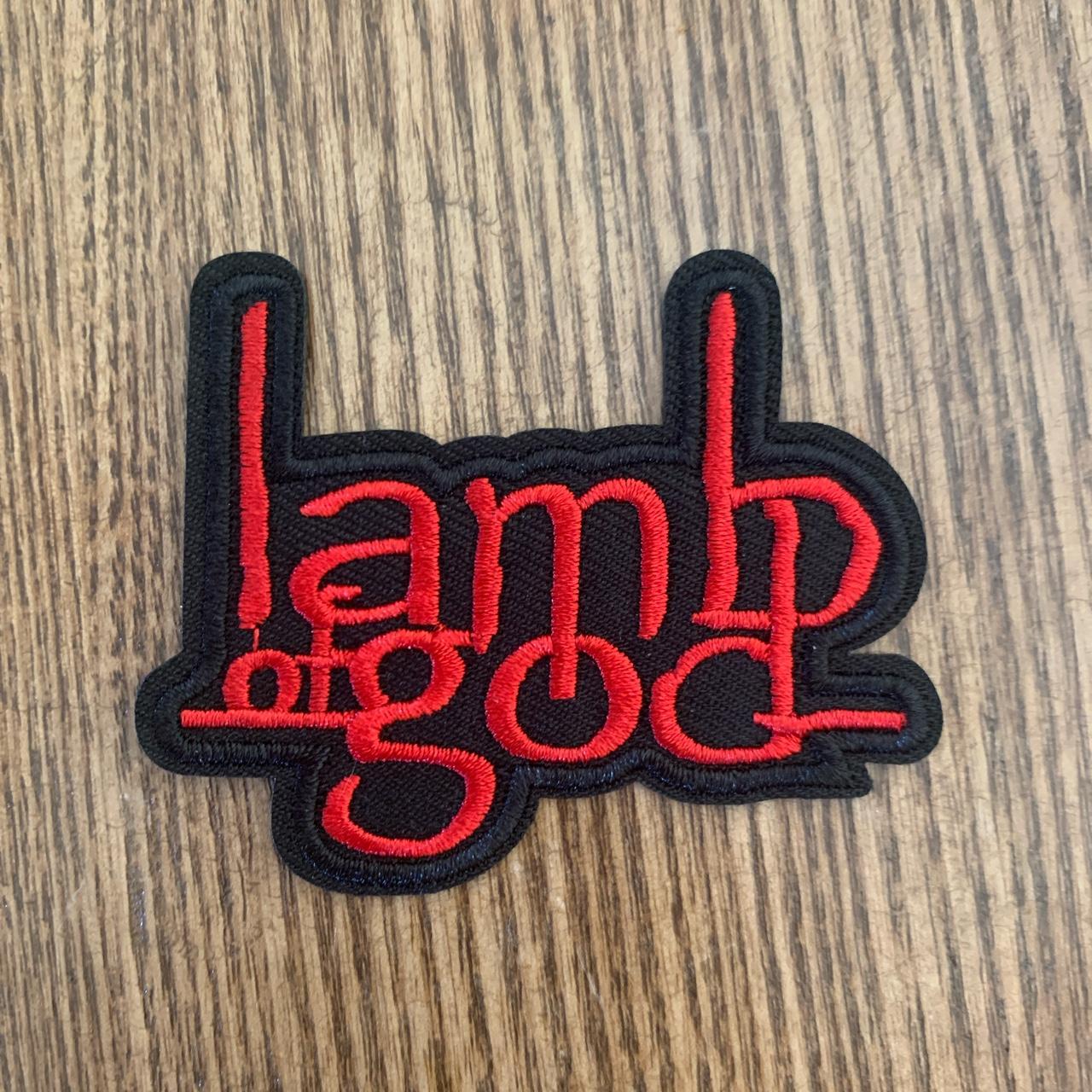 Lamb of God Iron On Patch Bundle... - Depop