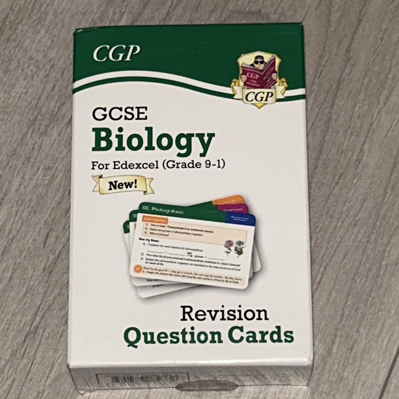 GCSE CGP Edexcel 9-1 Biology Revision Flashcards - Depop