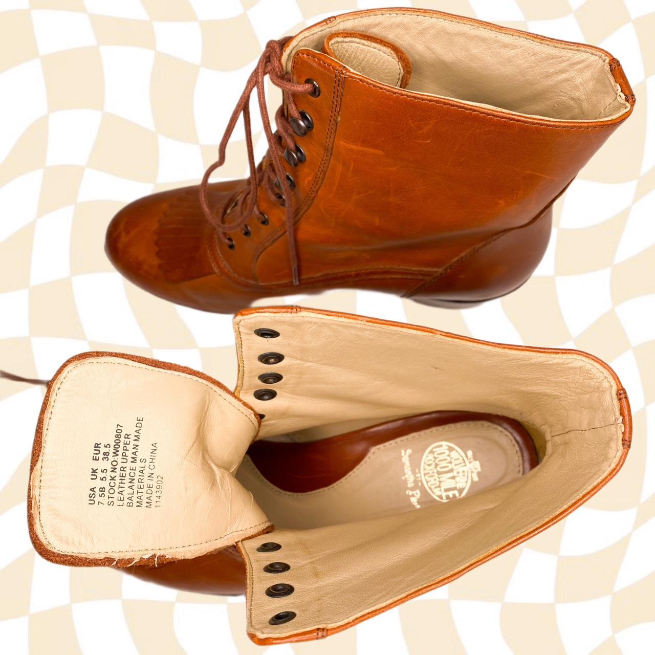 Pair of Nesbit Kiltie boots by Samantha Pleet for... - Depop