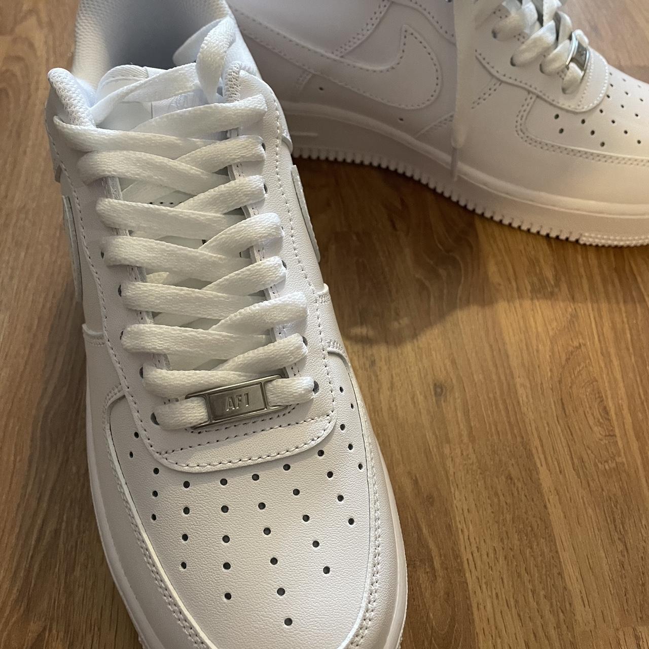 Nike air force 1 triple white. Unworn brand new with... - Depop