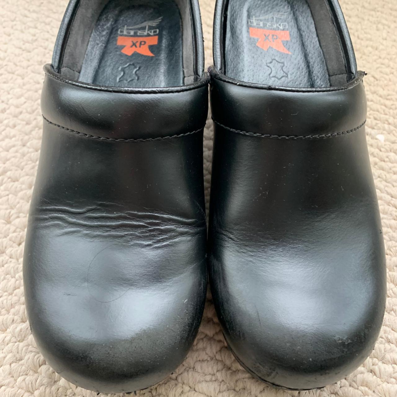 Dansko Pro XP Professional Black Leather Clogs I... - Depop