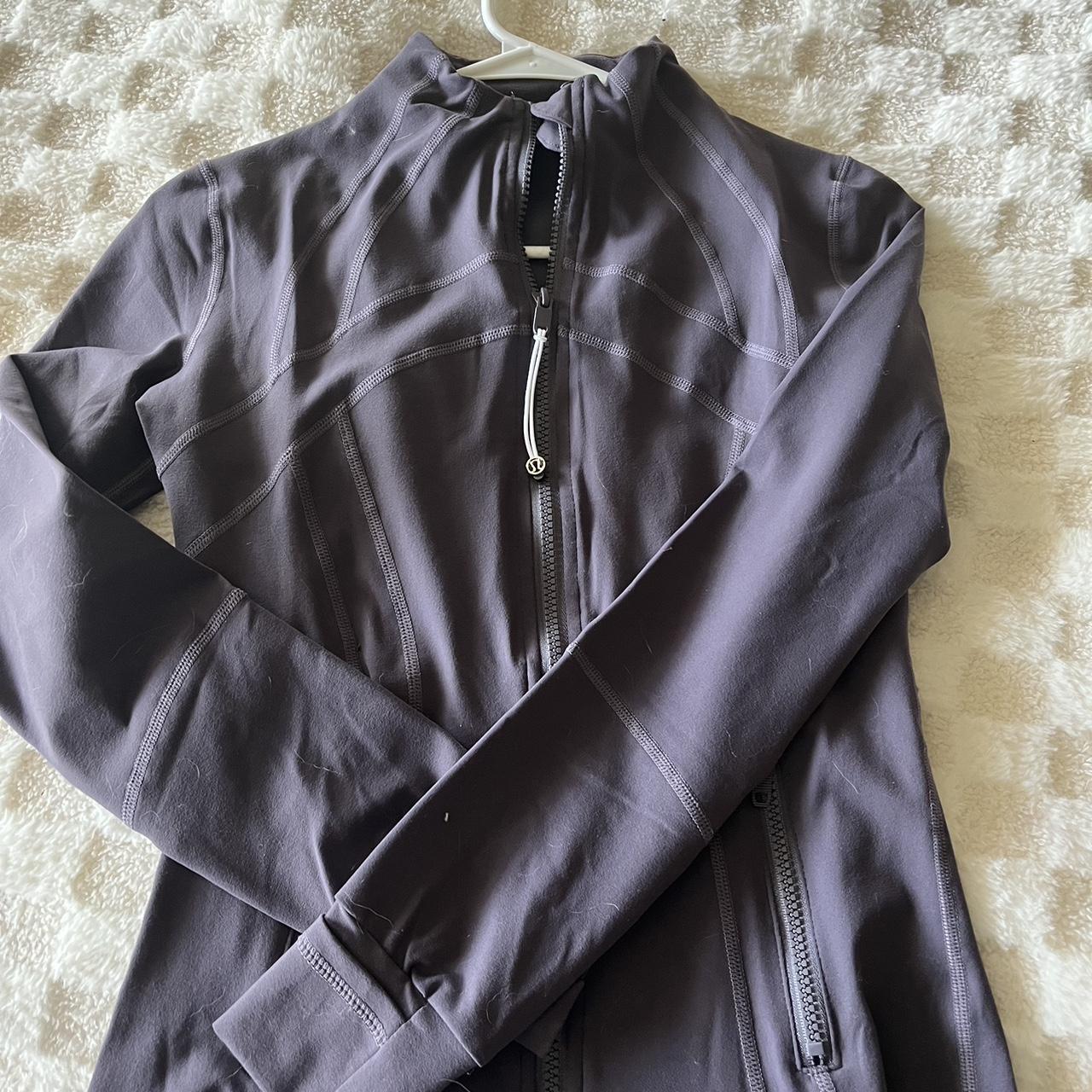 lululemon purple define jacket - Depop
